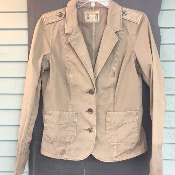 Ruff Hewn | Jackets & Coats | Ruff Hewn Military Jacket Size Med | Poshmark